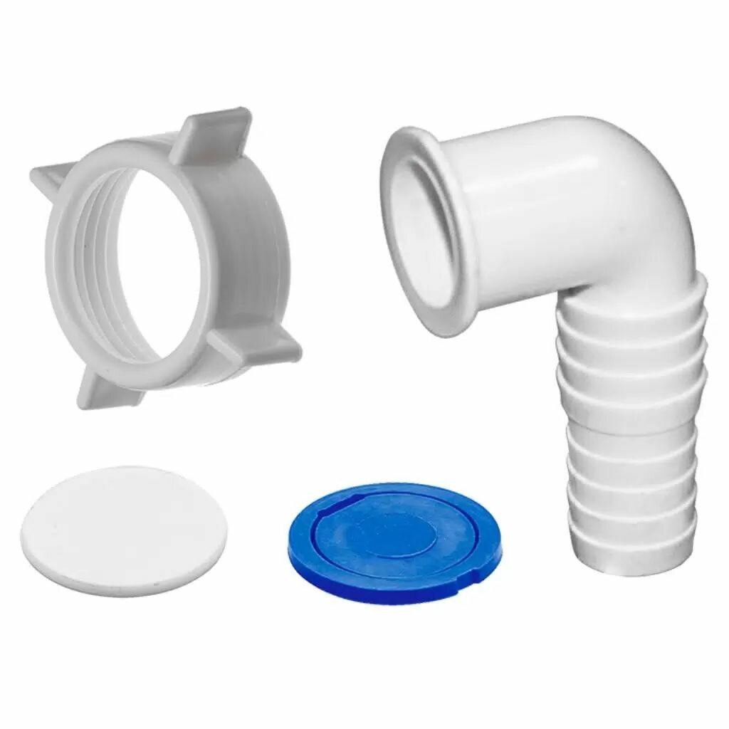 2590196для сифона Orio штуцер, гайка, заглушка, полипропилен, РК-20
