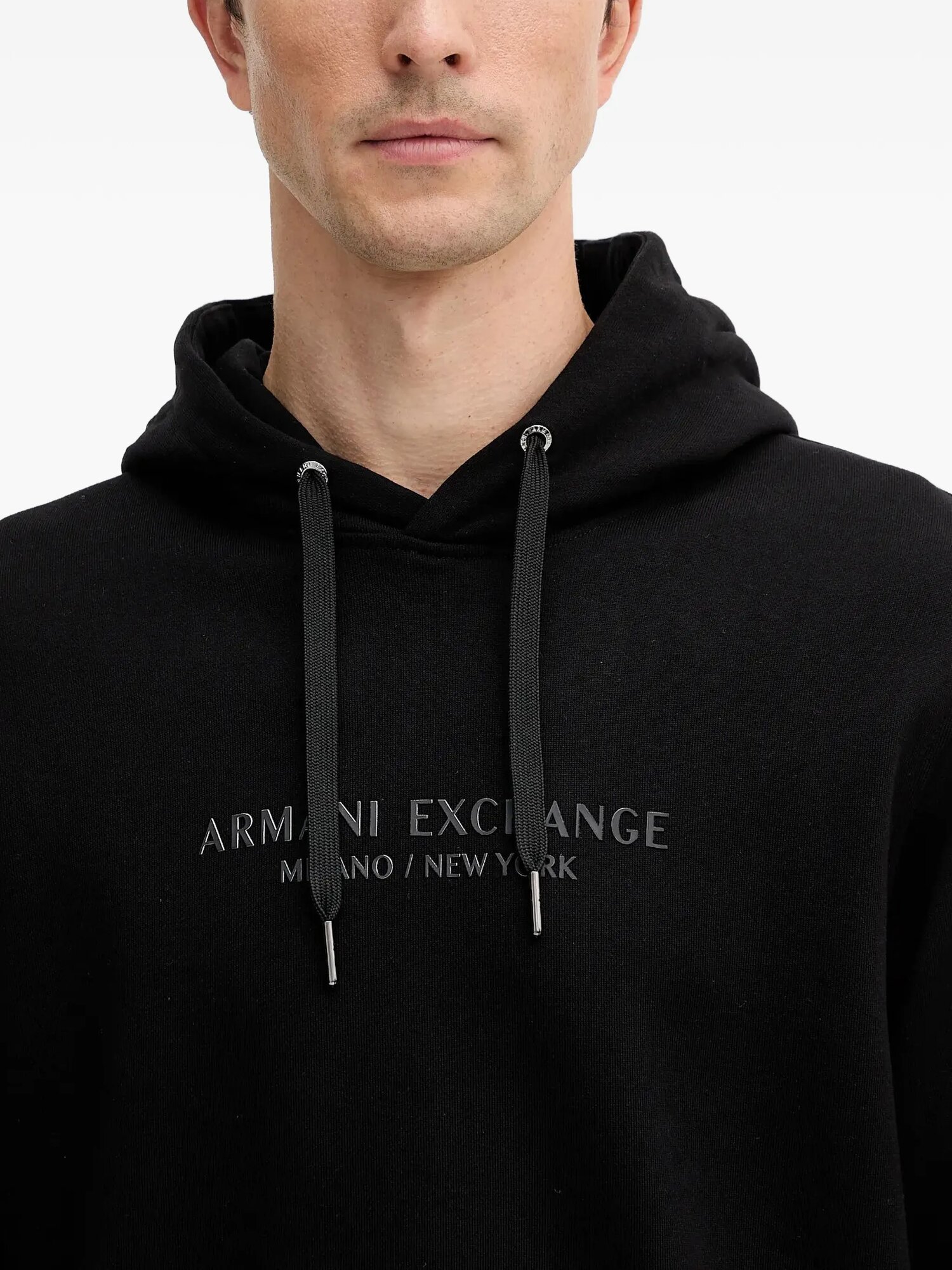 Худи Armani Exchange, размер L, , black/black — фото 1