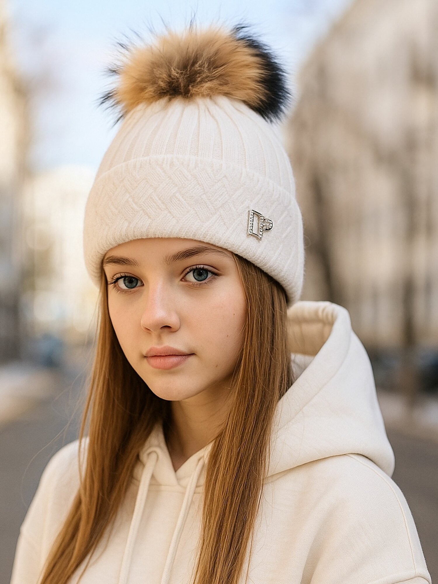 Шапка Зима 2026 для взрослых и детей