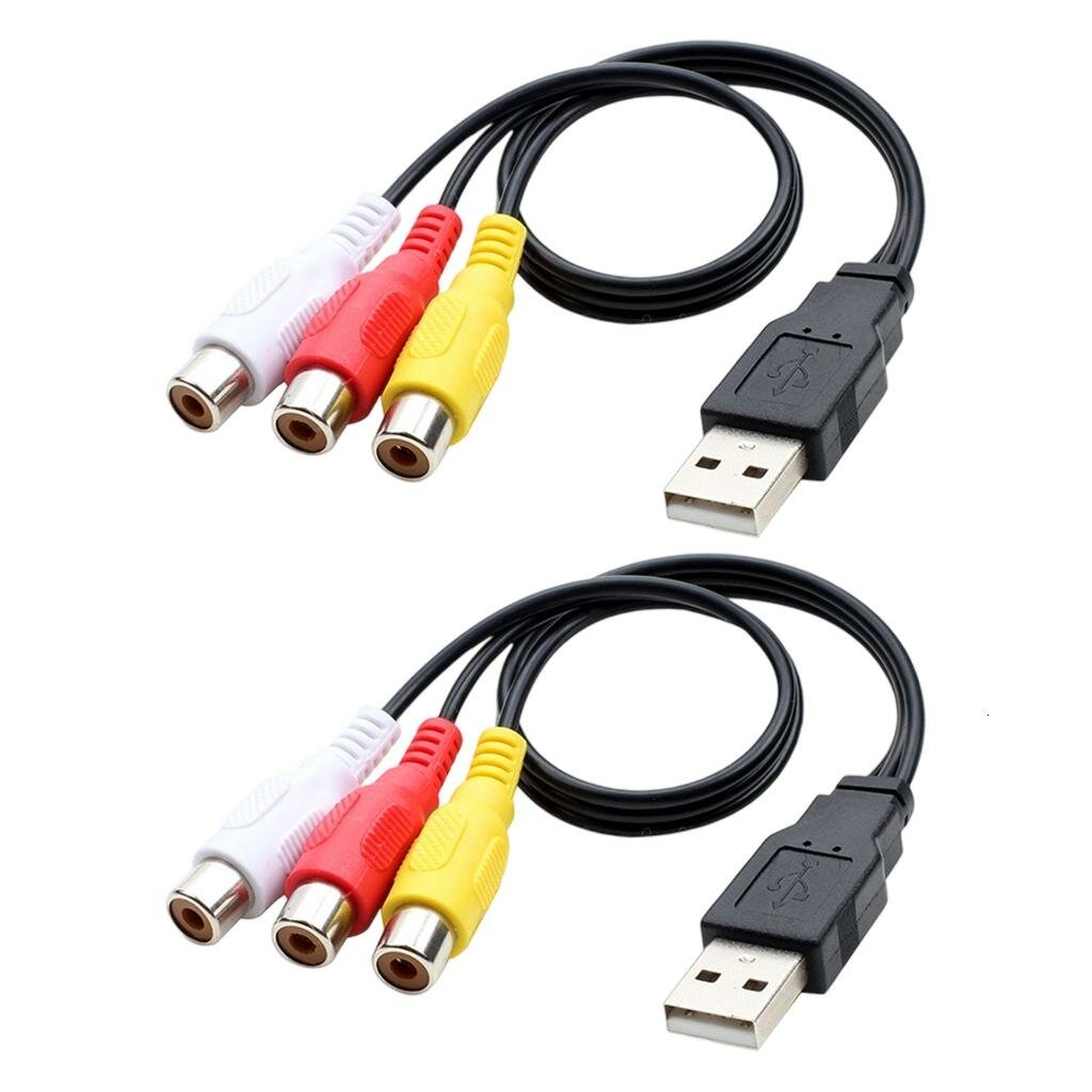 USB-адаптер для RCA, 2pc