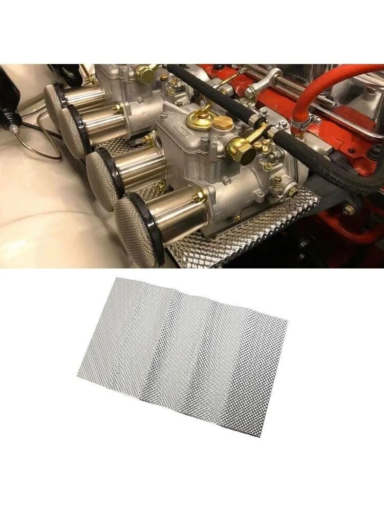 Труба выхлопная, диаметр 300 мм, длина 500 мм арт. Теплоизоляция из тисненого алюминия