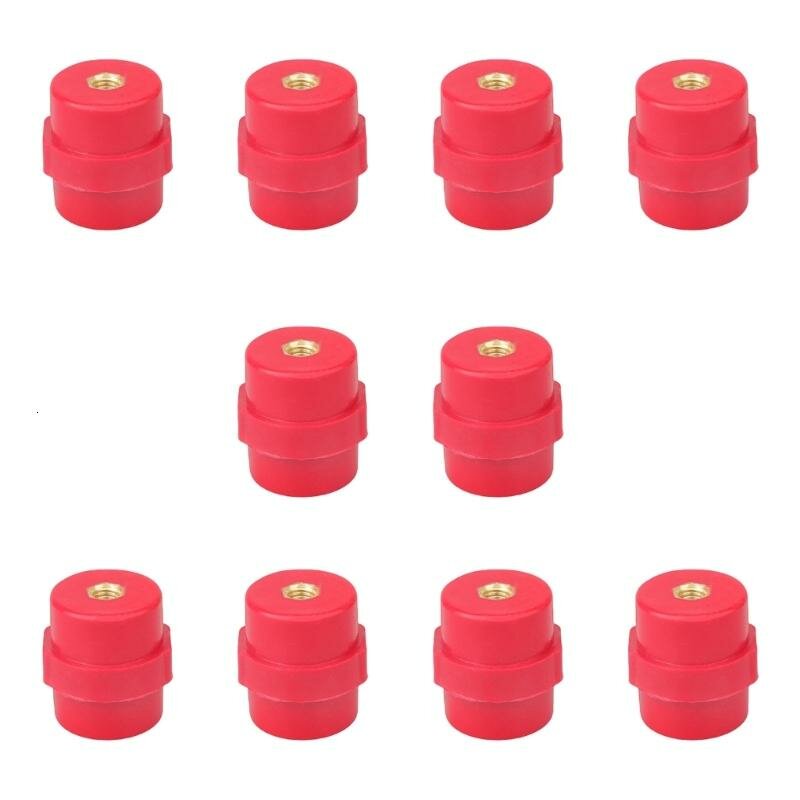 Изолятор шин 8 мм, 10 шт, SM30 6