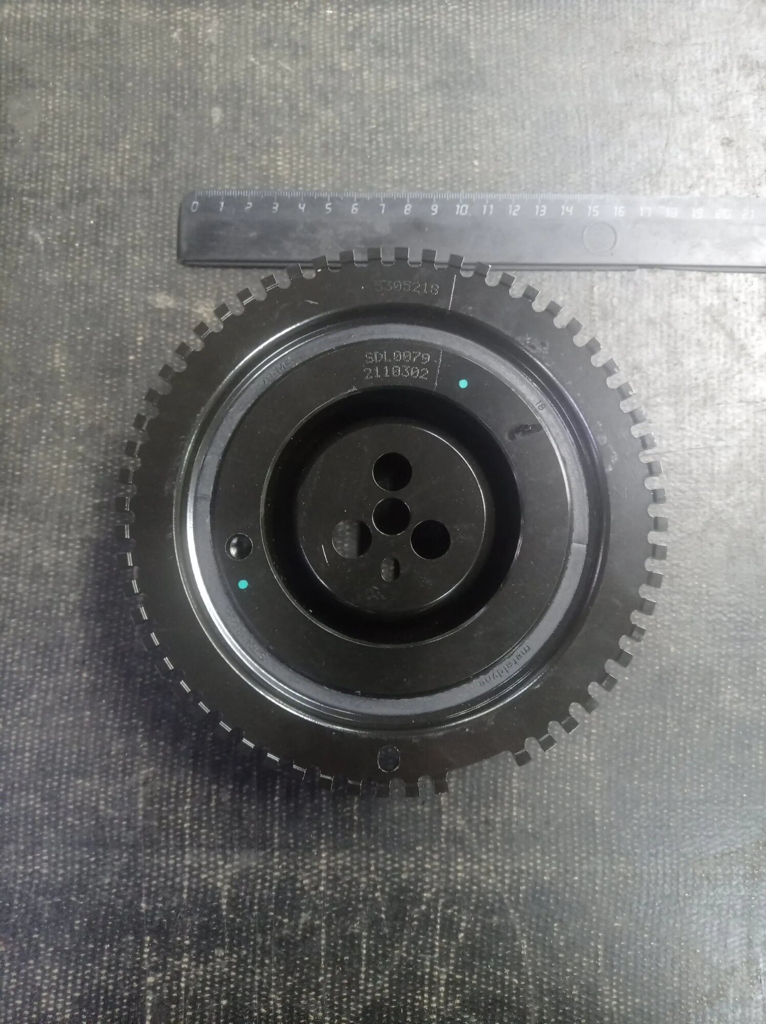 Шкив к/вала Cummins ISF 2.8 с демпфером