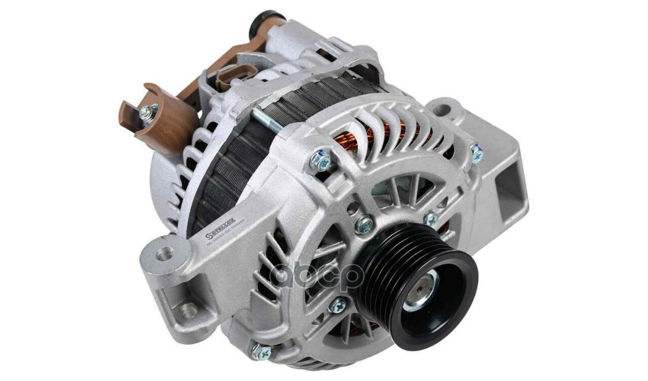 Генератор! 12V 120A со шкивомFord Focus II/C-Max 1.4-2.5, VOLVO/C30/S40/V50 04-10 Stellox арт. 0610747SX