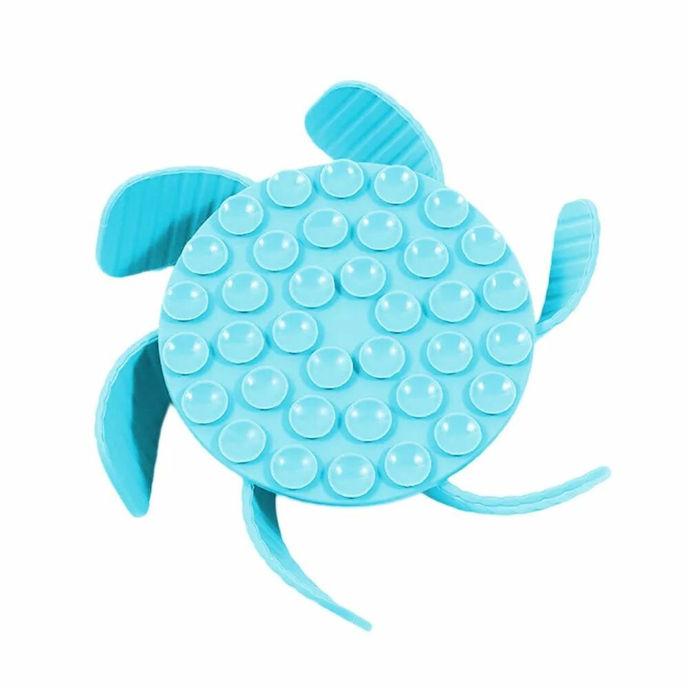 Силиконовый коврик для медленного кормления собаки с присоской регулируемый