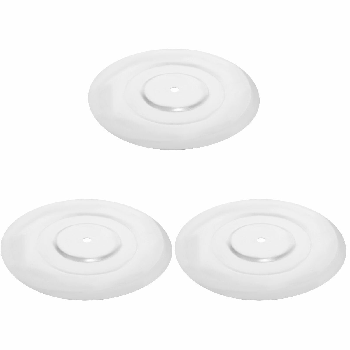 Круглая чугунная крышка для печи из огнеупорного железа, комплект из 3 шт, для газификационных печей