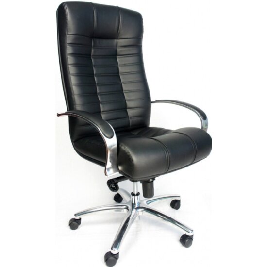 Кресло руководителя Everprof Atlant AL M экокожа черный