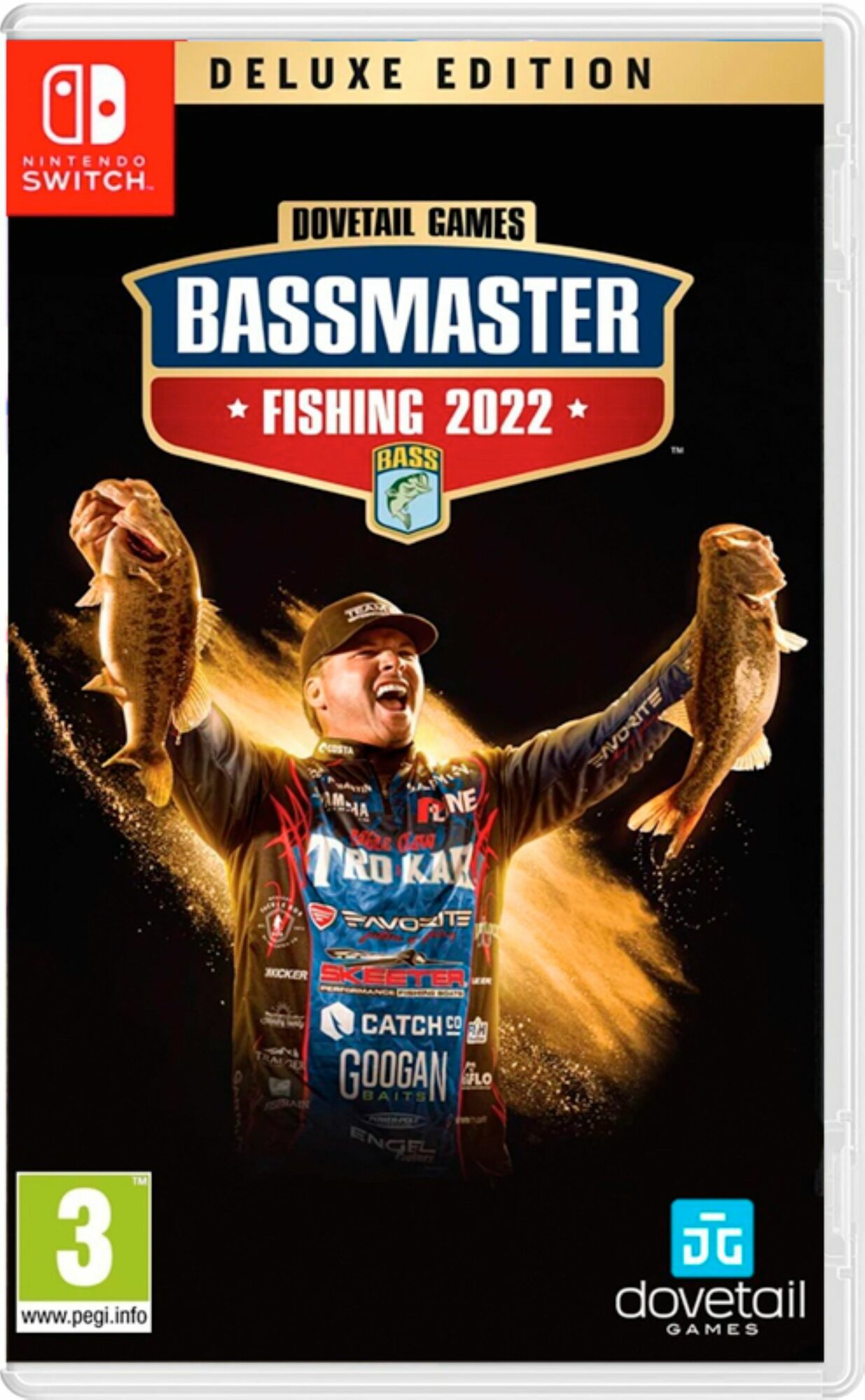 Bassmaster Fishing 2022: Deluxe Edition (Code in box) [Nintendo Switch, русские субтитры]