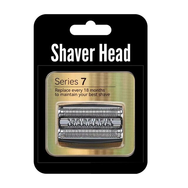 Сменные лезвия для электробритв Braun Series 7 70S 790cc 720 720s 740, включая сетчатые головки и сетчатые накладки.