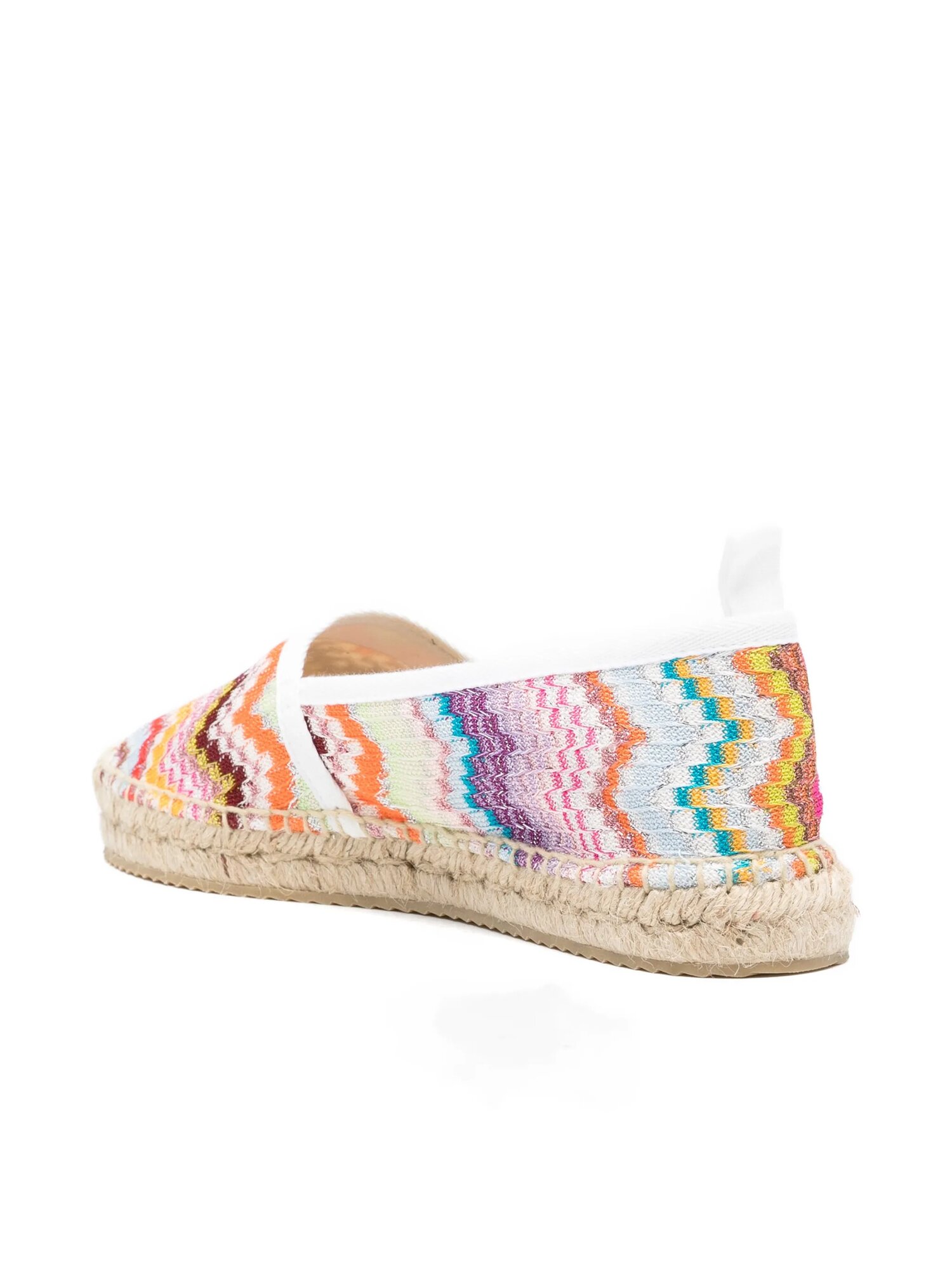 Эспадрильи Missoni Chevron-pattern espadrilles, размер 37, white — фото 1