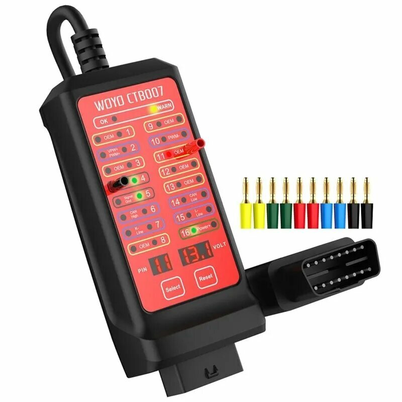 Tranquility CTB007 OBD tools OBD2 тестер для 16-контактного сканера напряжения диагностики