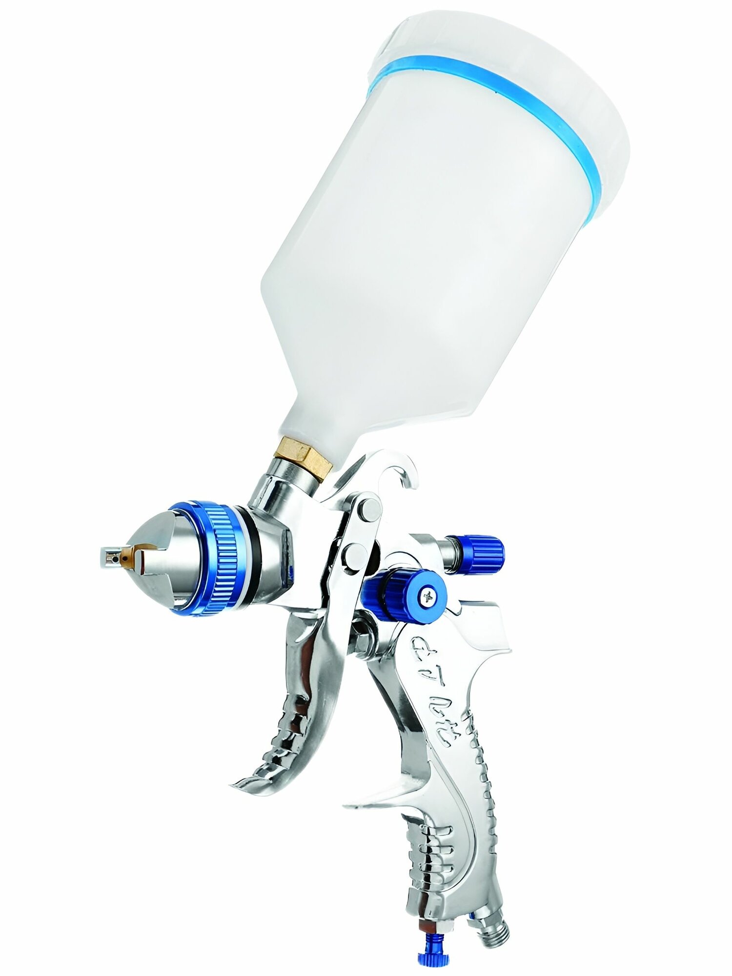 Краскопульт Pegas pneumatic(2745) ST2008 HVLP профи верх бак 600мл, сопло 1.7мм