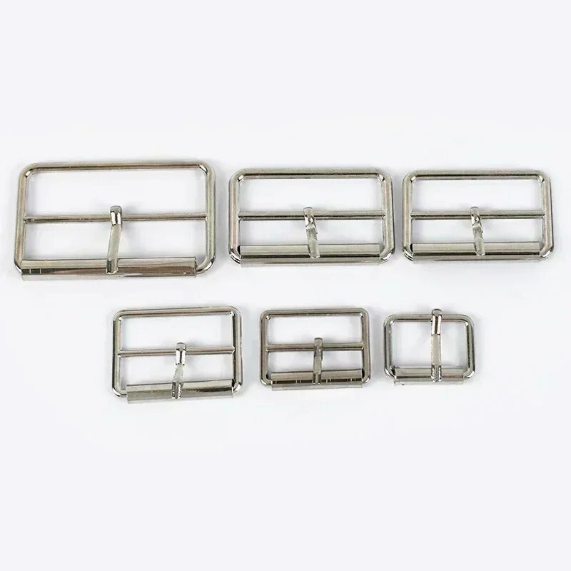 Металлические пряжки Meetee 10 шт, 20-50 мм 40mm, Silver-2