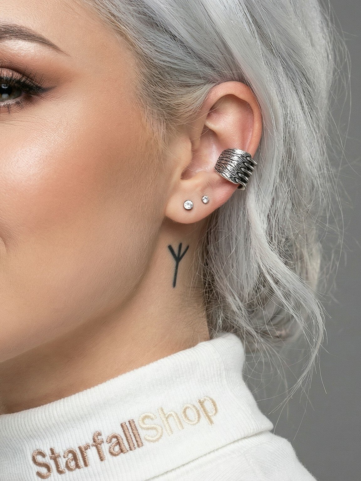 Моносерьга кафф