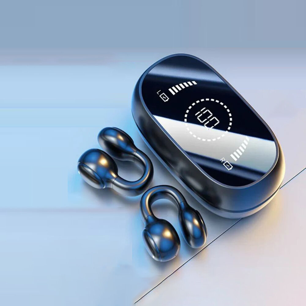 Беспроводные наушники-вкладыши M47+ Bluetooth-гарнитура с функцией зарядки, спортивные наушники с костной проводимостью и микрофоном, бесплатно