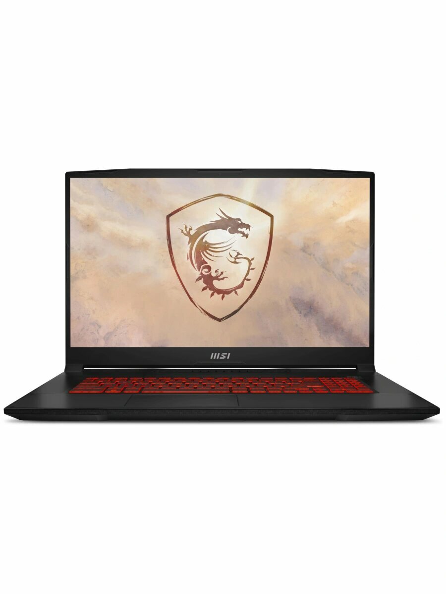 Ноутбук MSI 17.3" Katana 17 B13VEK-1611XRU i5 13420H/16Gb/SSD1Tb/6Gb/noOS/черный