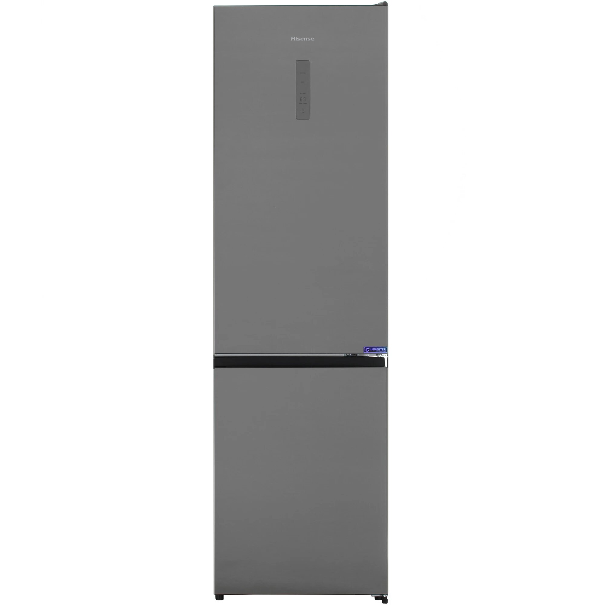 Холодильник Hisense RB3N331NAC1, с морозильной камерой, No Frost, инверторный компрессор, серый
