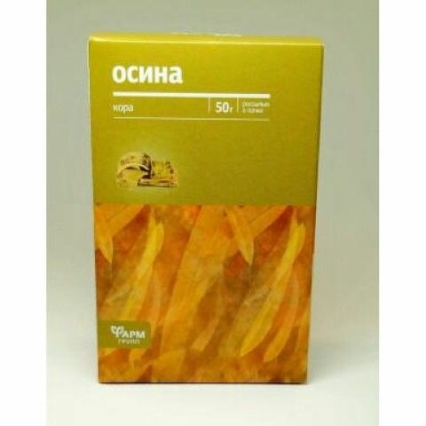 Травяной сбор Фармгрупп кора осины обыкновенной, 50 г