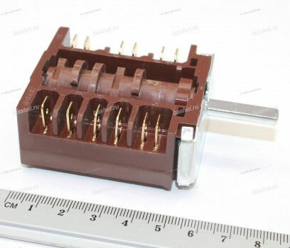 Переключатель мощности для э/п 4pos, 12pin(5gr) XZ307-RS654 46.851.02 16A