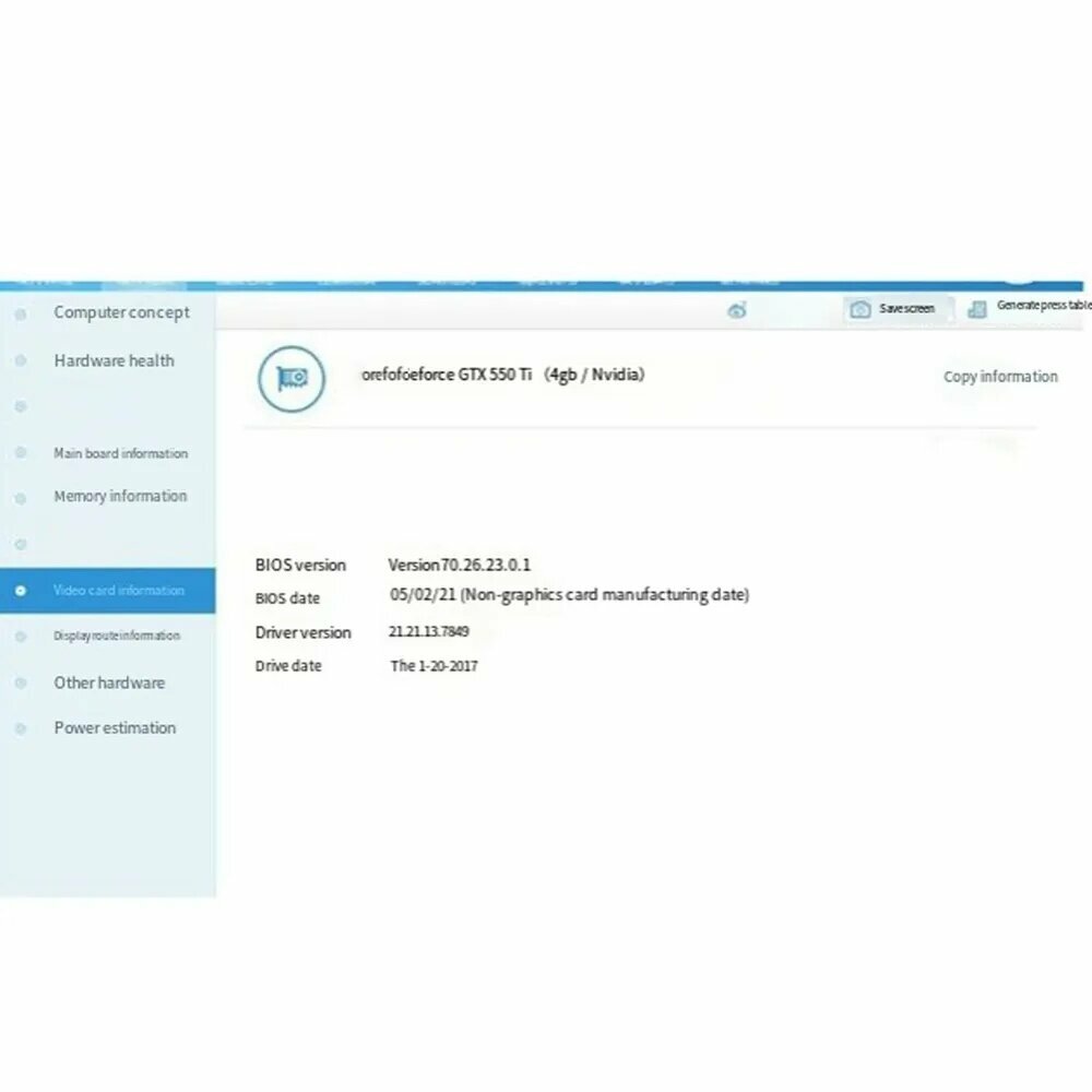 GTX 550Ti 4 ГБ GDDR5 Компьютерная графическая карта Игровые видеокарты