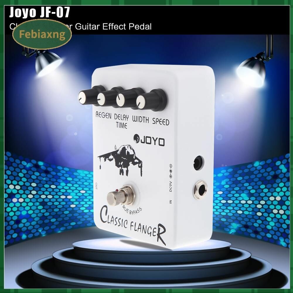 Классический фланжер Joyo JF-07, многозначный эффект, для электрогитар и басов