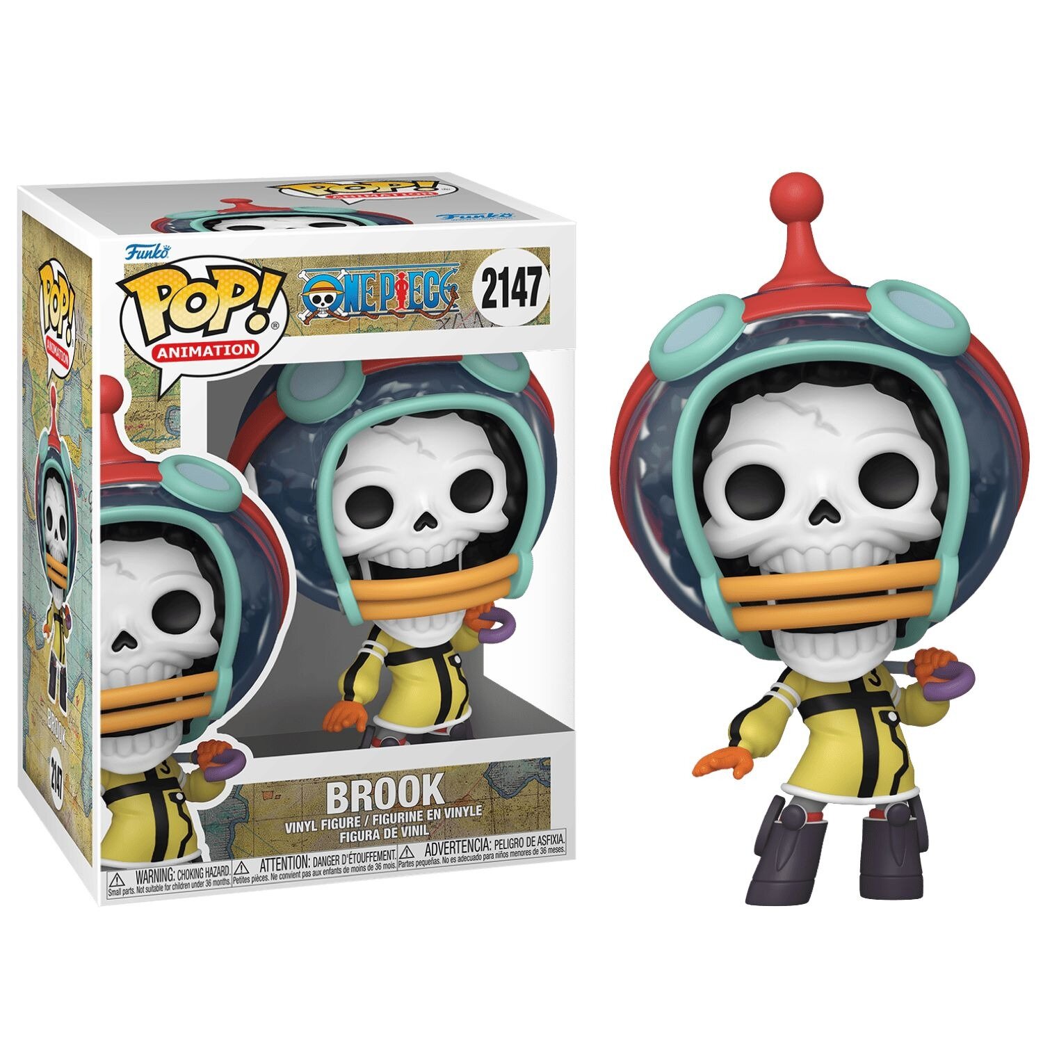 Фигурка Funko POP! Animation: One Piece - Brook 86516 (2147) Брук — фото 1