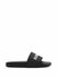 Шлёпанцы BURBERRY Logo slides, размер 35, черный