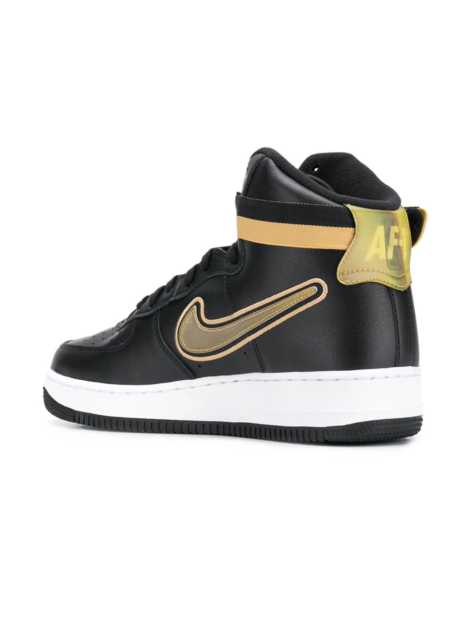 Кроссовки NIKE Air Force 1, размер 11.5 US, black/black — фото 1