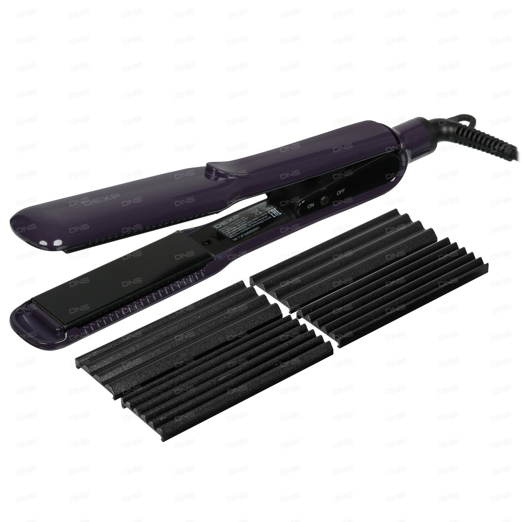 Мультистайлер DEXP "HC-15S", 45Вт, 1 температурный режим, длина шнура 1,8м