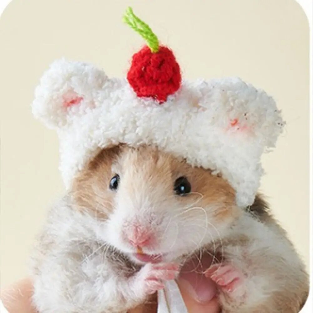 Шапка для хомяка Apple, шерстяная
