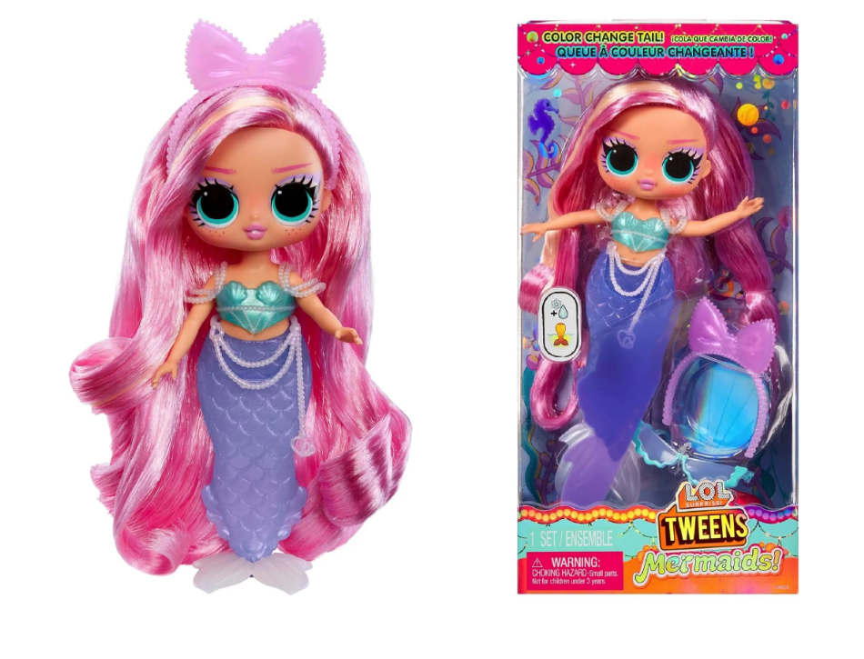 Кукла русалочка Лола Вейвс меняет цвет - Tweens Mermaid Lola Waves 510451