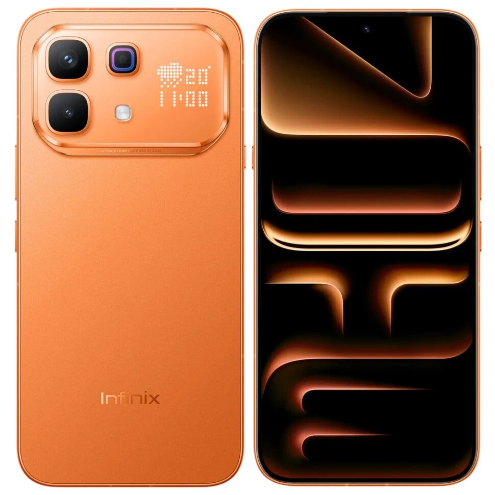 6.78" Смартфон Infinix NOTE 60 Pro 8/256 ГБ, 5G, eSIM, 2644x1208, AMOLED, 144 Гц, оранжевый