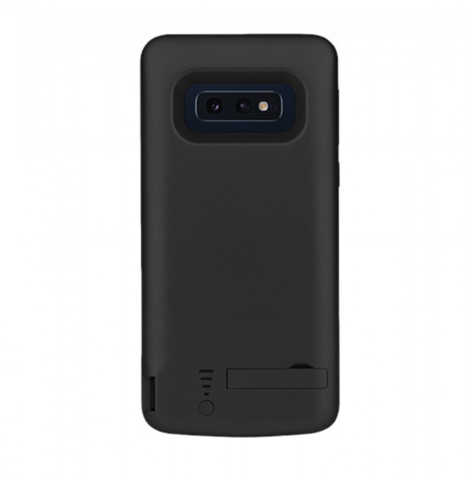 Чехол-бампер MyPads с аккумулятором 5000mAh для Samsung Galaxy S10e черный