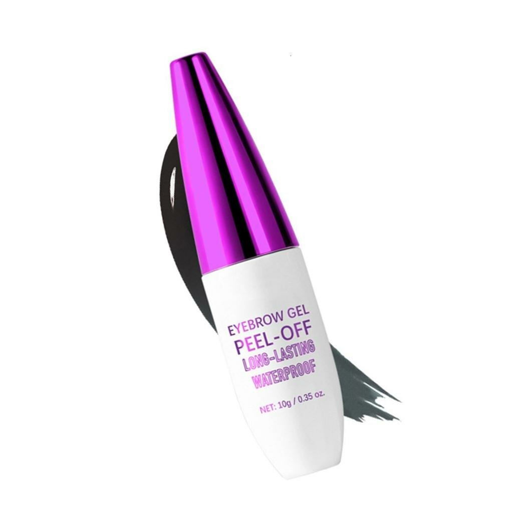 Смываемый тонирующий гель для бровей, серый коричневый