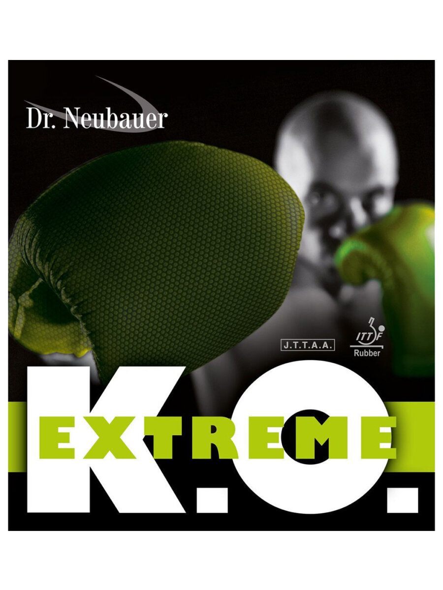 Накладка для н/тенниса Dr. Neubauer K.O. Extreme, Green, толщина 1.5