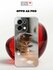 Чехол на Oppo A6 Pro / Оппо A6 Про с принтом Любознательный котенок