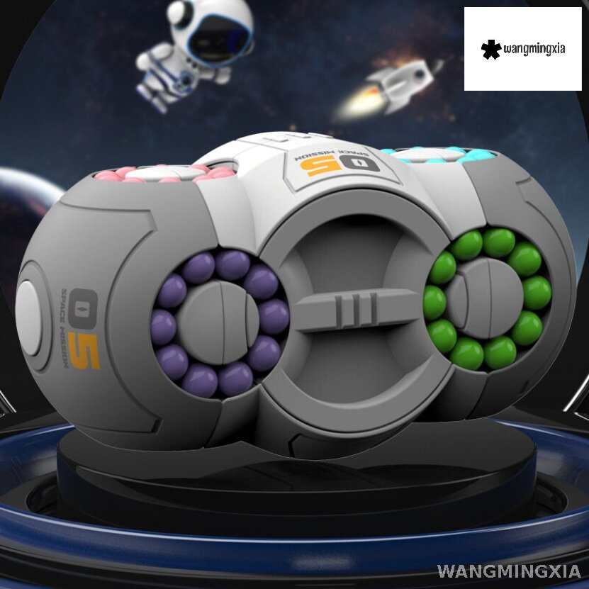 Серый развивающий антистресс бестселлер, головоломка для взрослых и детей, аналогичная кубику Рубика