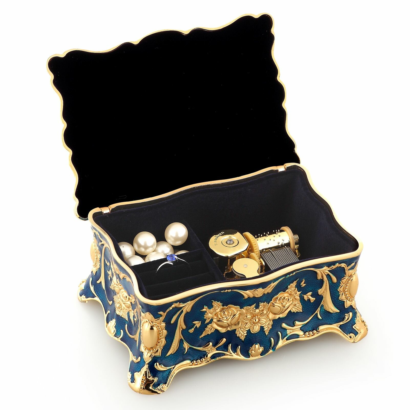 Sinzyo Once upon a december Деревянное Рождество, Подарок мужу, жене, другу музыкальная шкатулка для подарков на день рождения