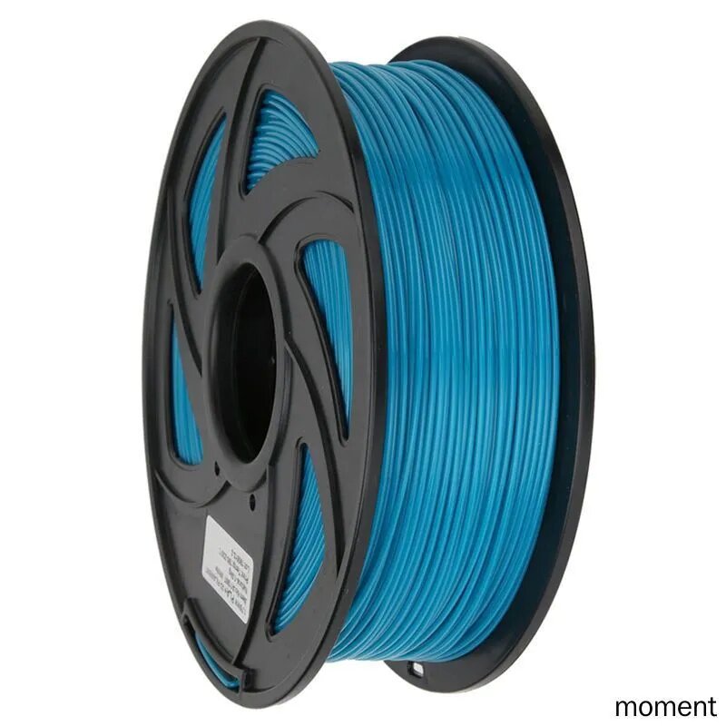 TPU пластик для 3D принтеров, синий, бобина