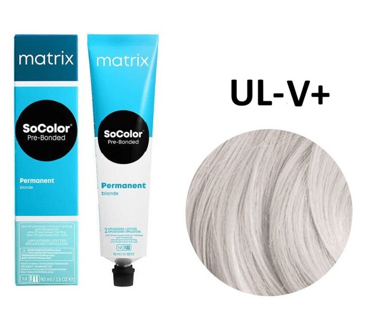 Matrix краска Socolor Pre-Bonded UL-V+ перламутровый+ 90 млМатрикс, профессиональная серия