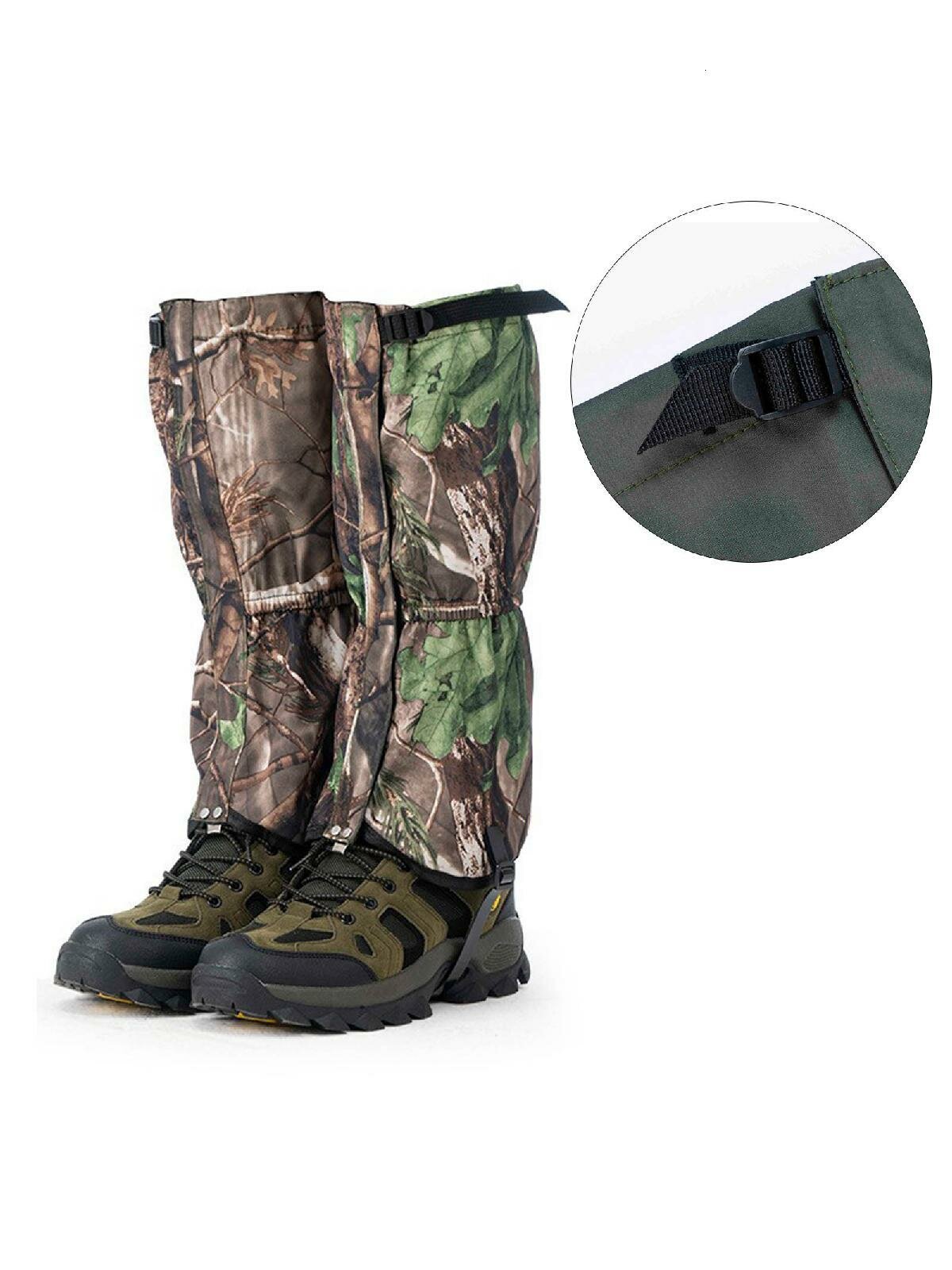 Регулируемые Гетры Для Снежных Ботинок, Гетры Для Обуви Для Путешествий На Открытом Воздухе, Чехол Для Обуви С Утеплителем Для Ног