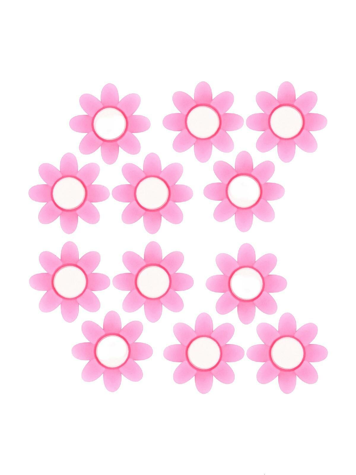 12шт Силиконовый Гаситель Теннисных Струн В Форме Цветка Теннисный Гаситель Вибрации