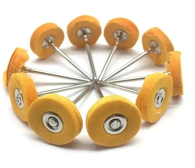 Полировальные круги коричневые Fixmee 10 шт, 3*24 мм