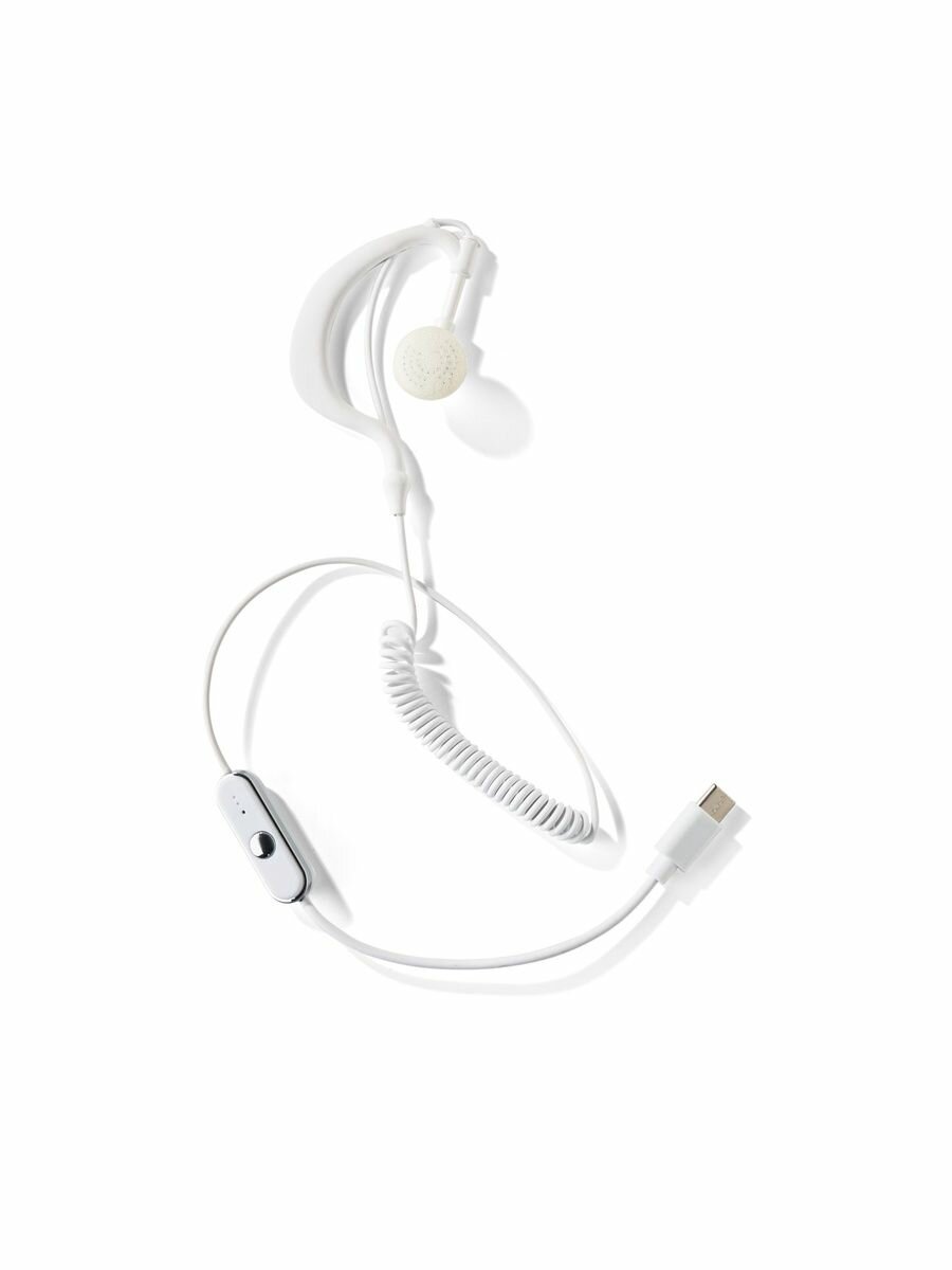 Гарнитура для радиостанции Терек Ресто2, наушник и микрофон Type-C для рации