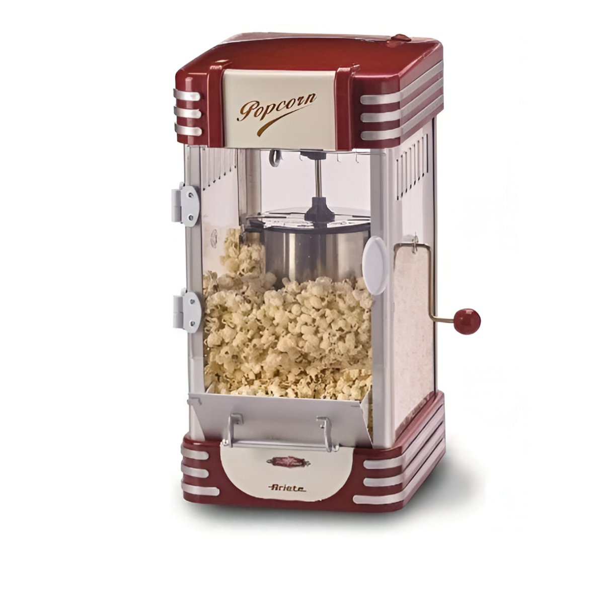Аппарат для попкорна Ariete 2953, пластик, механическое управление, разноцветная