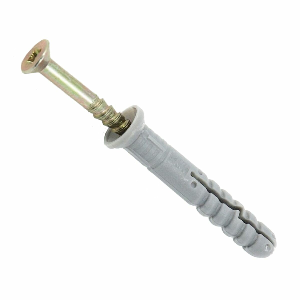 Дюбель с шурупом Tech-Krep 10х100 мм, 50 шт, полипропилен, углеродистая сталь с цинковым покрытием