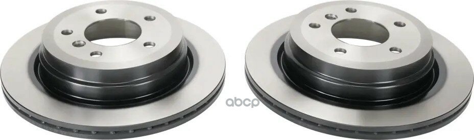 Тормозной диск BMW 1 (2004-), 3 E90 (2005-) R TRW арт. DF4802 — фото 1