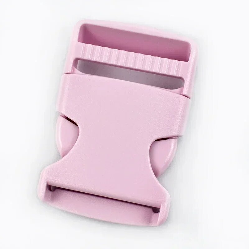 Пряжки Meetee пластиковые 10-38 мм набор из 10 штук Розовый, 38mm, B18