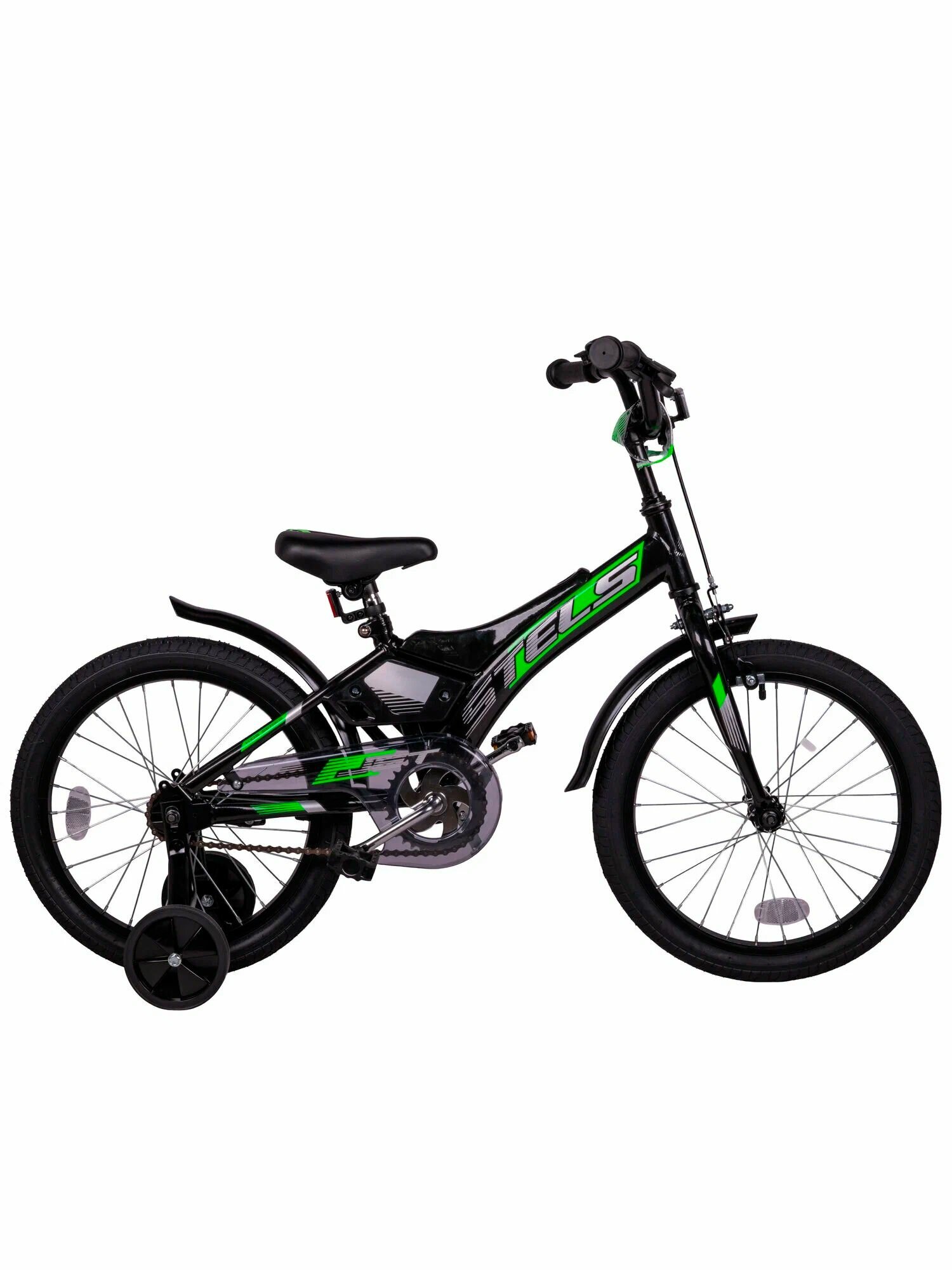 Велосипед детский 16" Z010, Черный, рама 9"