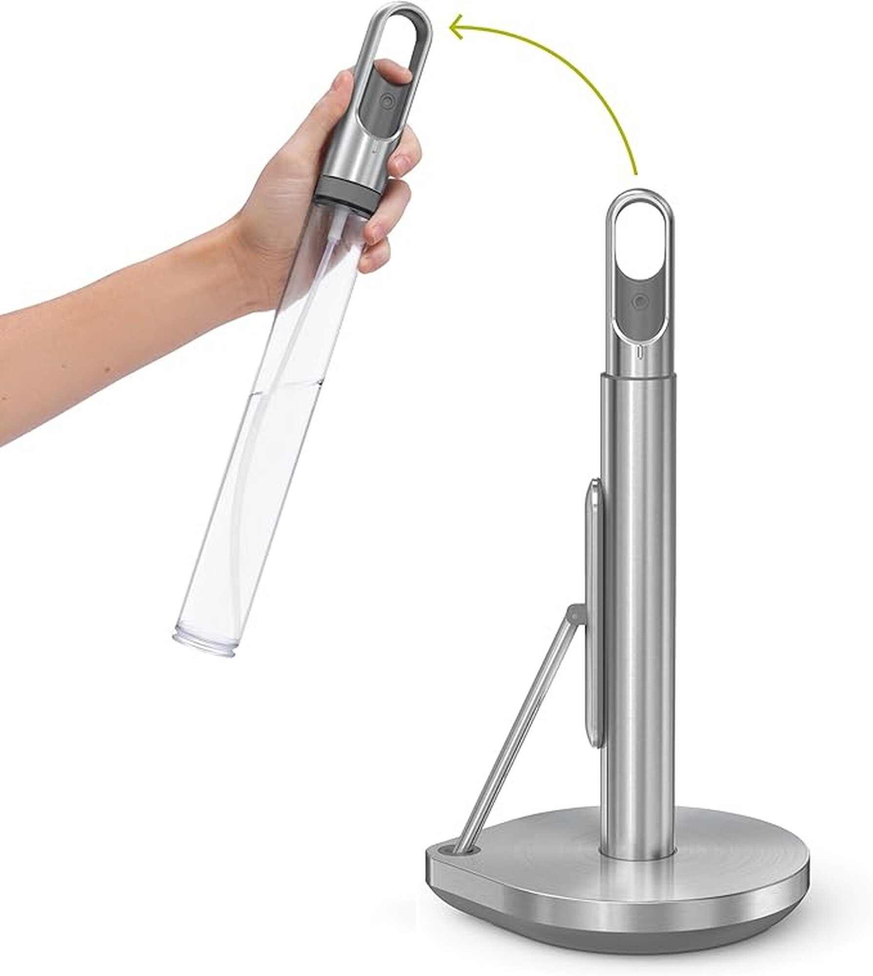 Подставка для бумажных полотенец Simplehuman, матовая нержавеющая сталь, KT1196